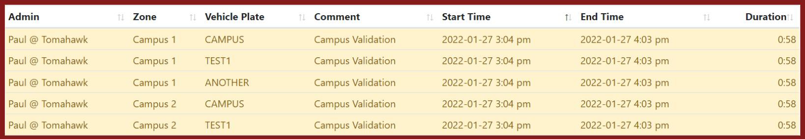 OPS-COM Validator | Efficiently Validate Temporary Parkers